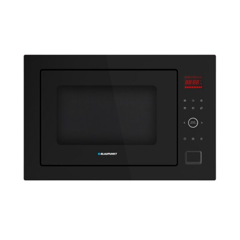 BLAUPUNKT MICROWAVE 60CM 34L 1000W BUILT IN 5PWR BLACK GLASS (SAA Plug ...