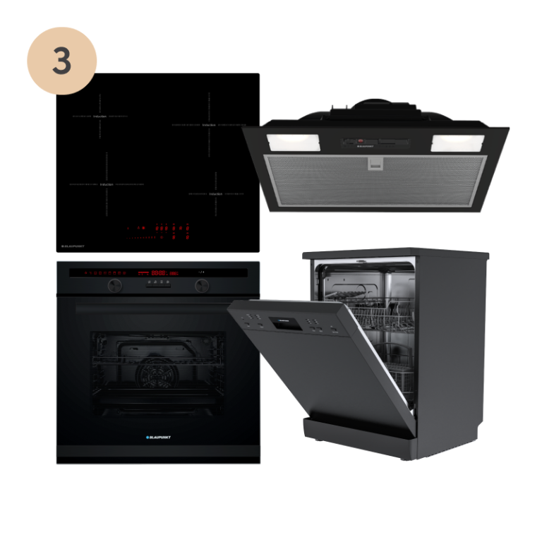 BLAUPUNKT APPLIANCE PACKAGE (600MM INDUCTION PACK) - Proform Products